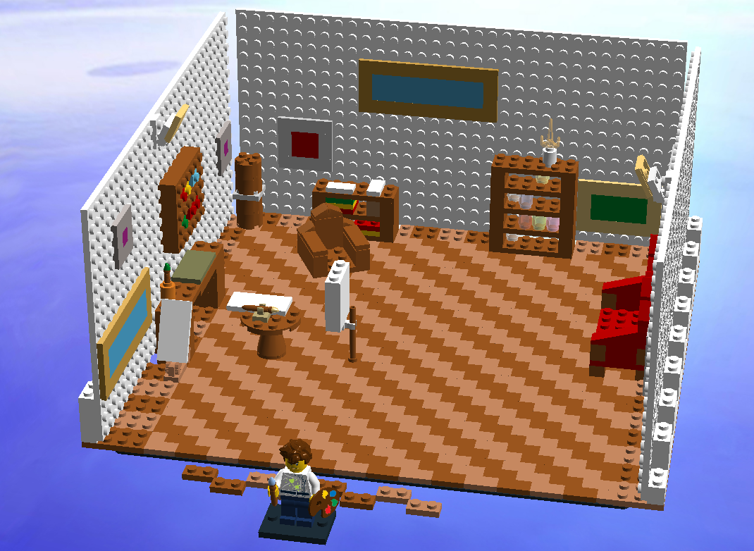 LEGO IDEAS - Painter's Studio