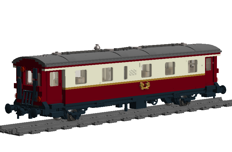 LEGO IDEAS - Passenger Carriage for "Nebenbahn" Tracks