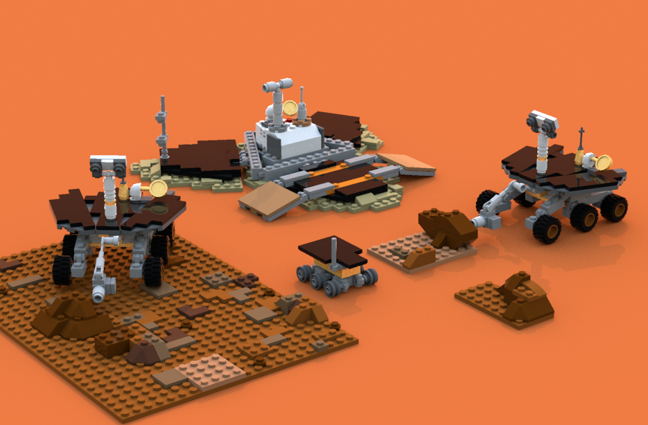 LEGO IDEAS - Mars Rovers
