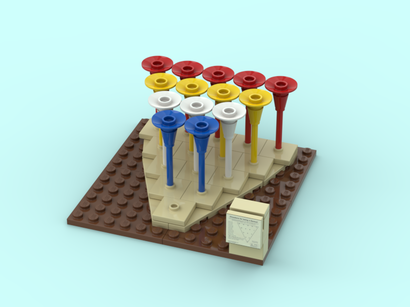 LEGO IDEAS - Cracker Barrel Peg Game