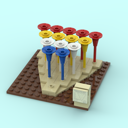 LEGO IDEAS - - Cracker Barrel Peg Game