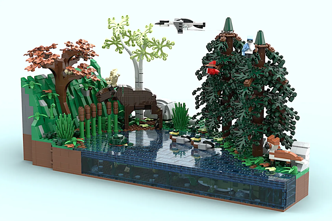 LEGO IDEAS - Adirondack Pond