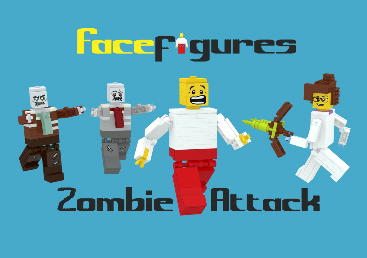 LEGO IDEAS - Zombie Attack Facefigures