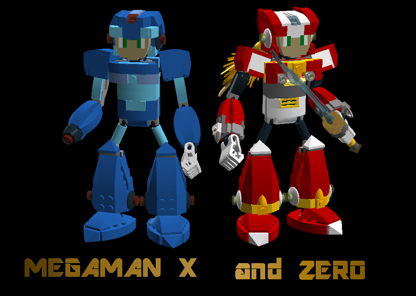LEGO IDEAS - Mega Man X: X and Zero