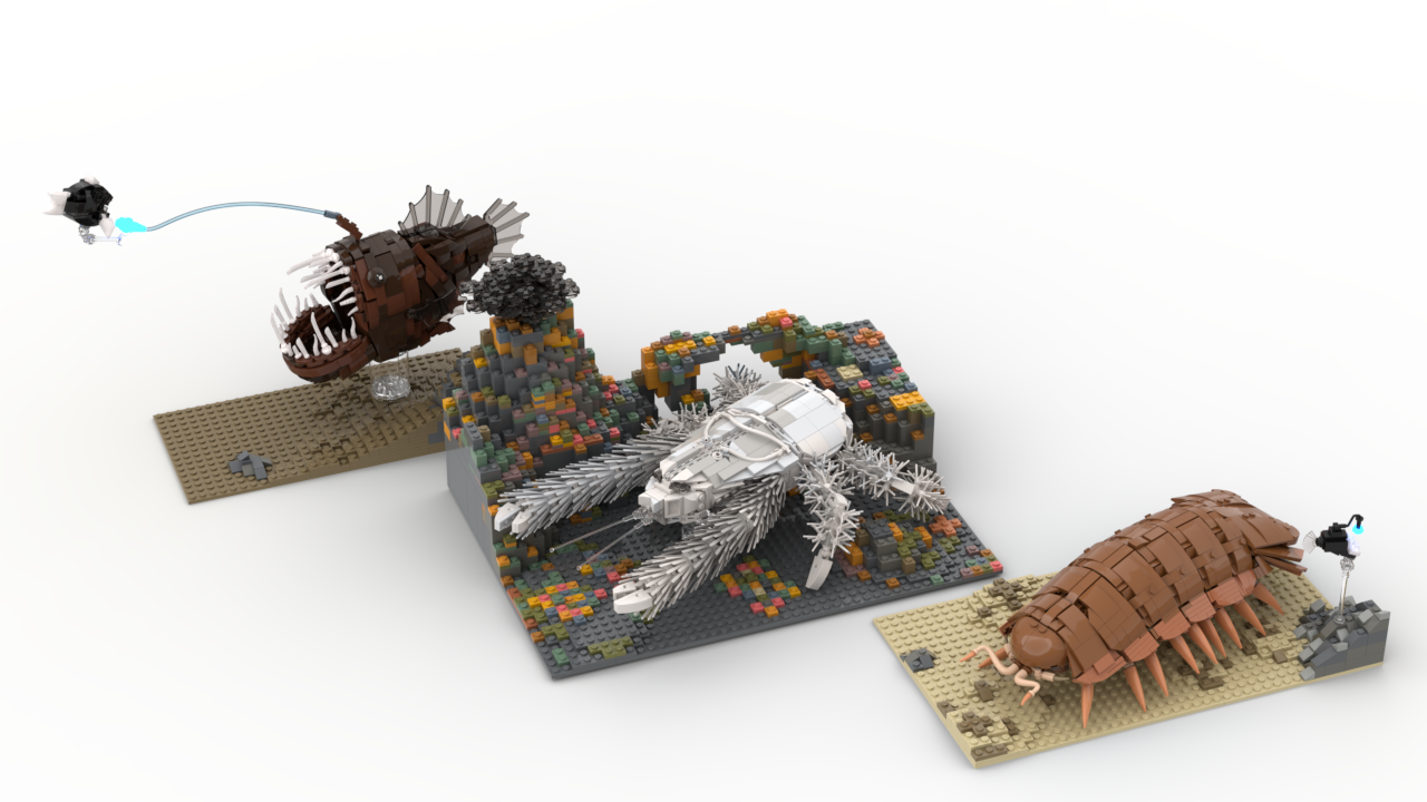 LEGO IDEAS - Creatures of the Deep Sea (1:1 Scale)
