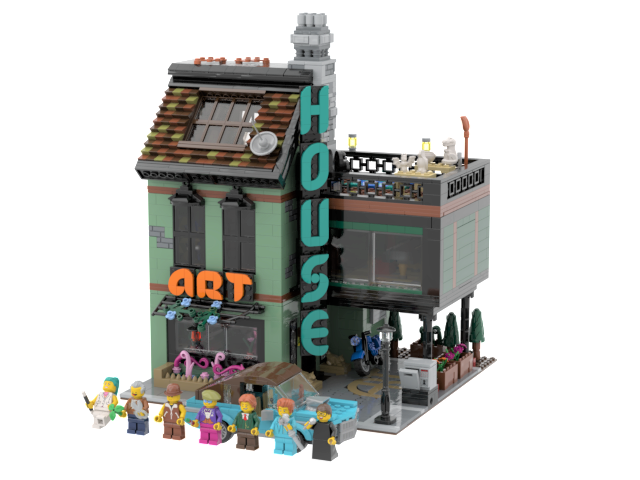 LEGO IDEAS - The Art House