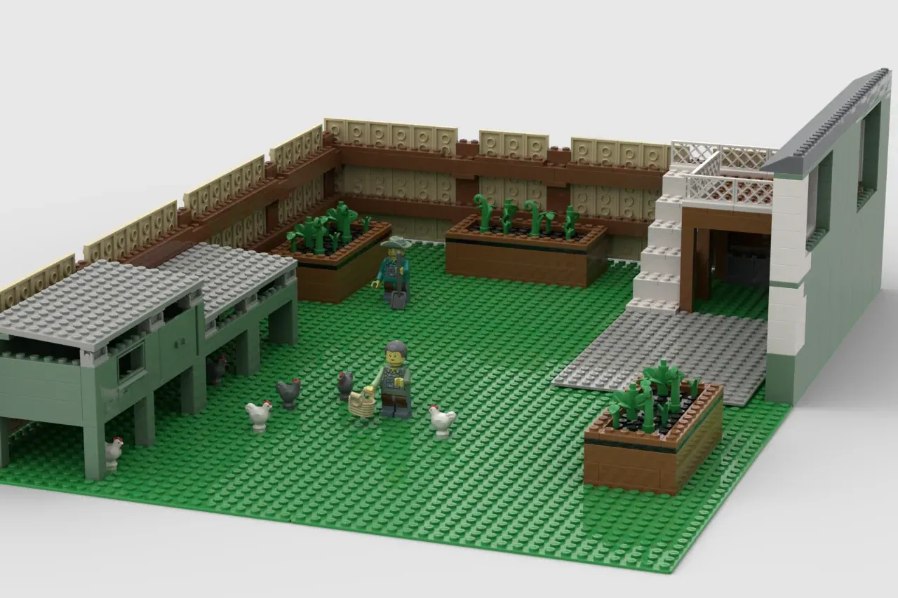 LEGO IDEAS - Backyard Chickens