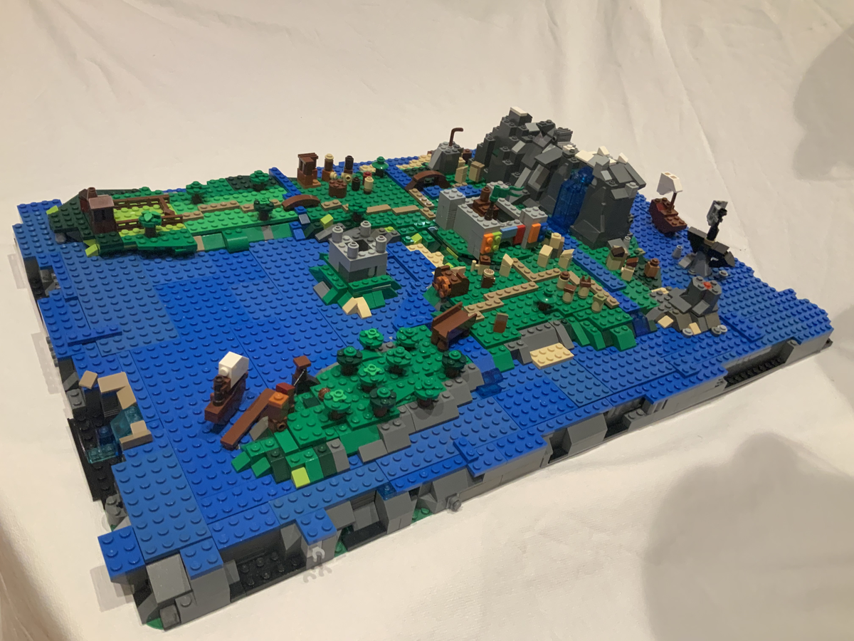 LEGO IDEAS - Map of Mythical Earth