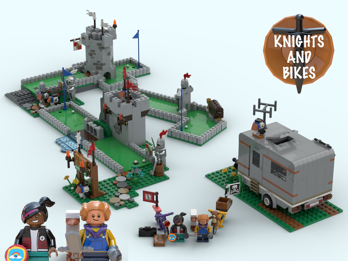 LEGO IDEAS - Knights and Bikes!