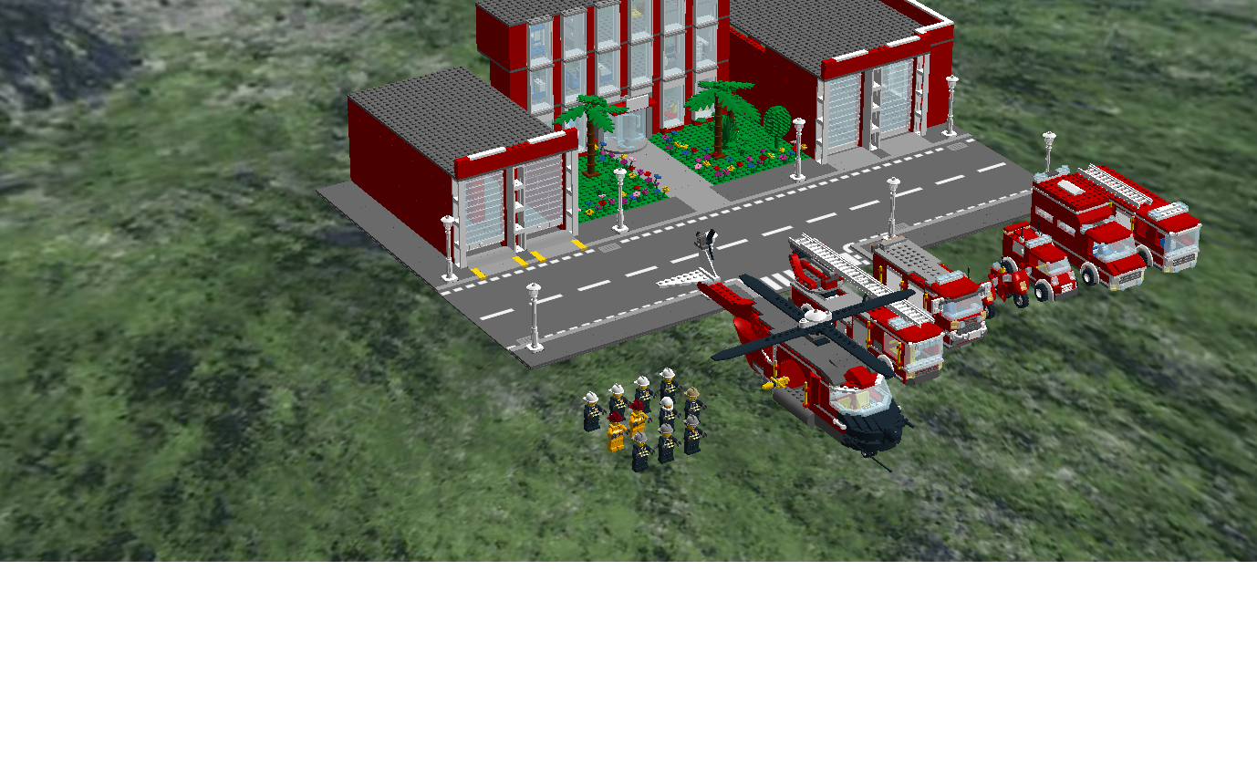 Fire Station Minecraft