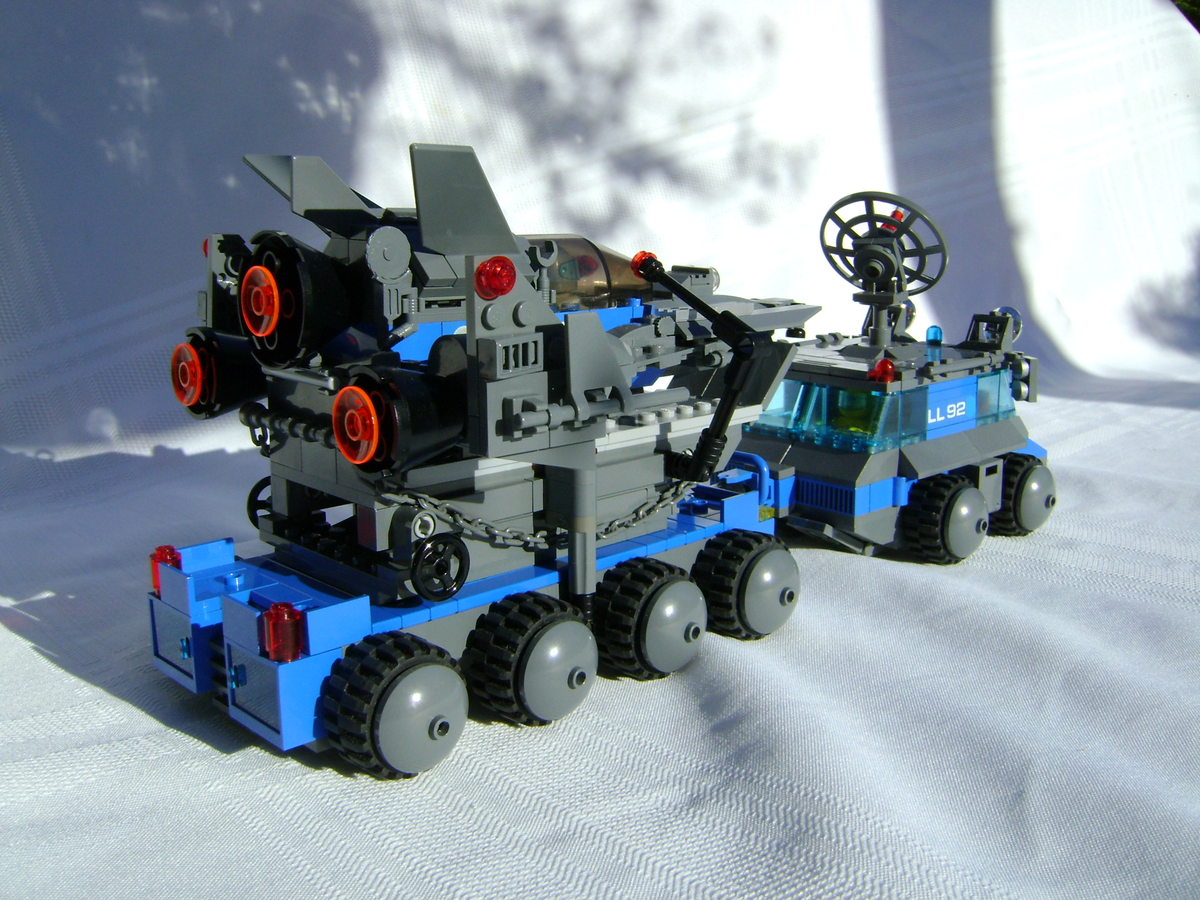 LEGO IDEAS - Rocket-Ship Mobile Launcher
