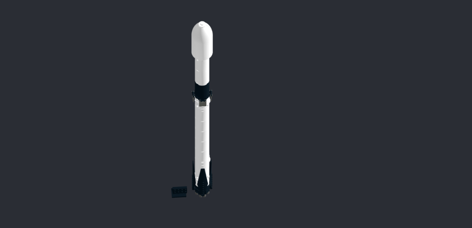 LEGO IDEAS - Falcon 9 + Dragon Capsule + Fairings