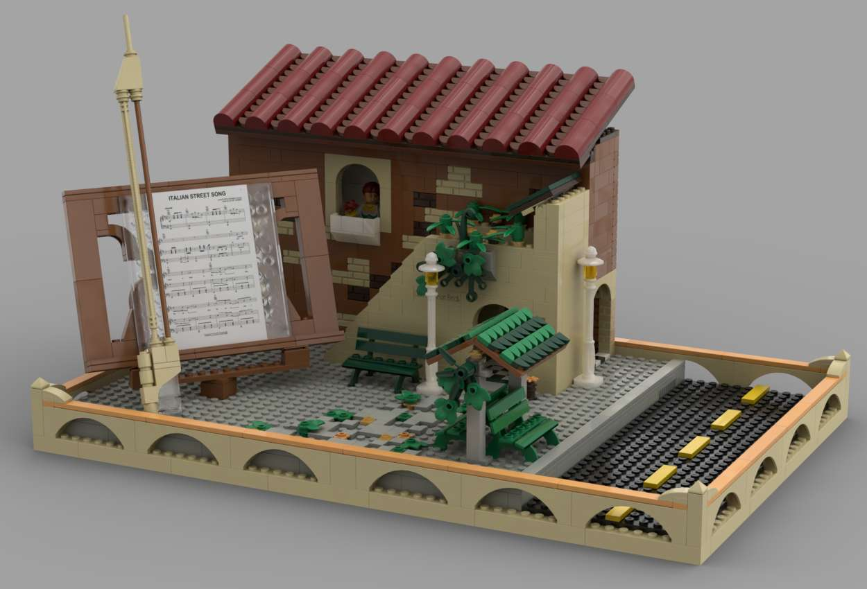 LEGO IDEAS - An Old Fashion Italian Centerpiece