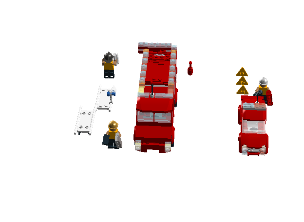 LEGO IDEAS - Fire/Rescue Ambulance and Supervisor Car