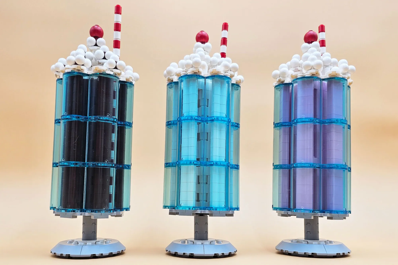 LEGO IDEAS - Old-Fashioned Milkshake Trio