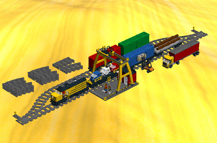 LEGO IDEAS - Remote Control Cargo Train