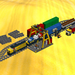 LEGO IDEAS - Remote Control Cargo Train