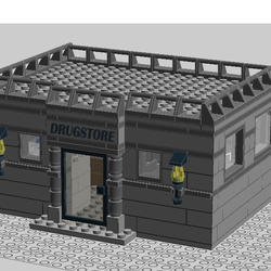LEGO IDEAS - City Drugstore/Quickie Mart