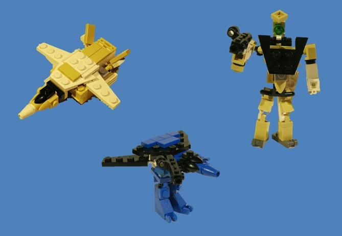 LEGO IDEAS - Valkyrie-Veritech in 3 modes (fighter, guardian and battleoid)