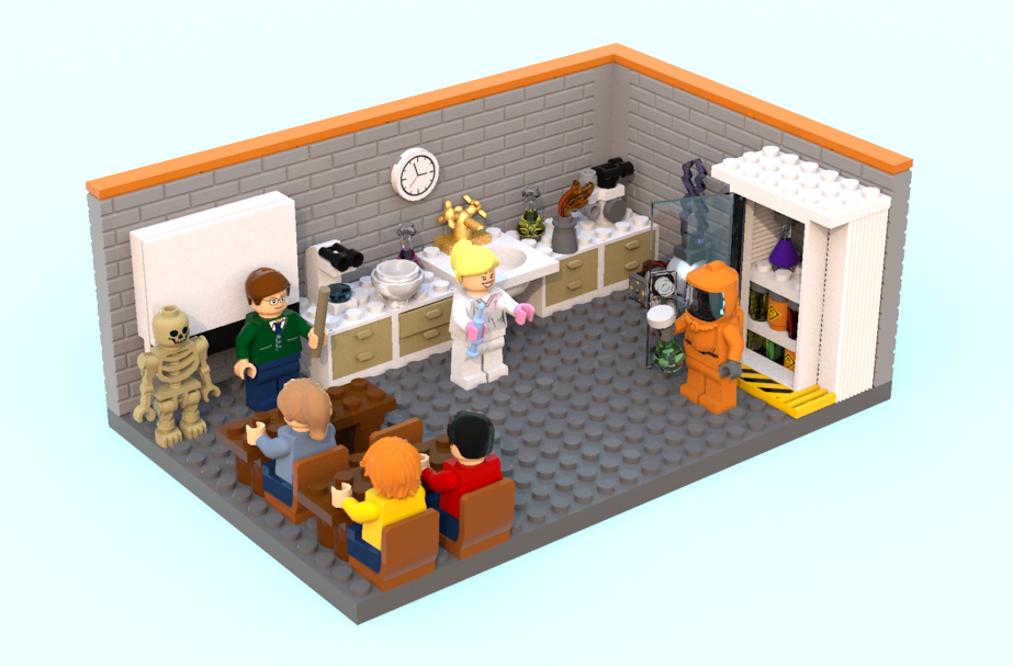 LEGO IDEAS - Science Lab and Classroom