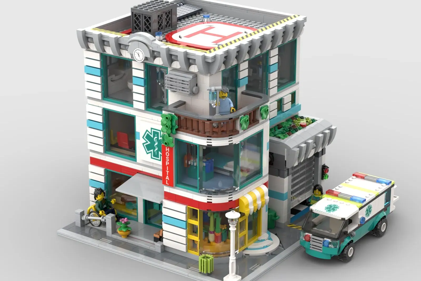 LEGO IDEAS - Modular Hospital