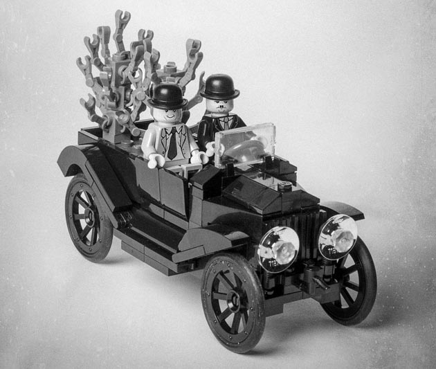 LEGO IDEAS - Stanley Laurel & Oliver Hardy in a Ford Model T
