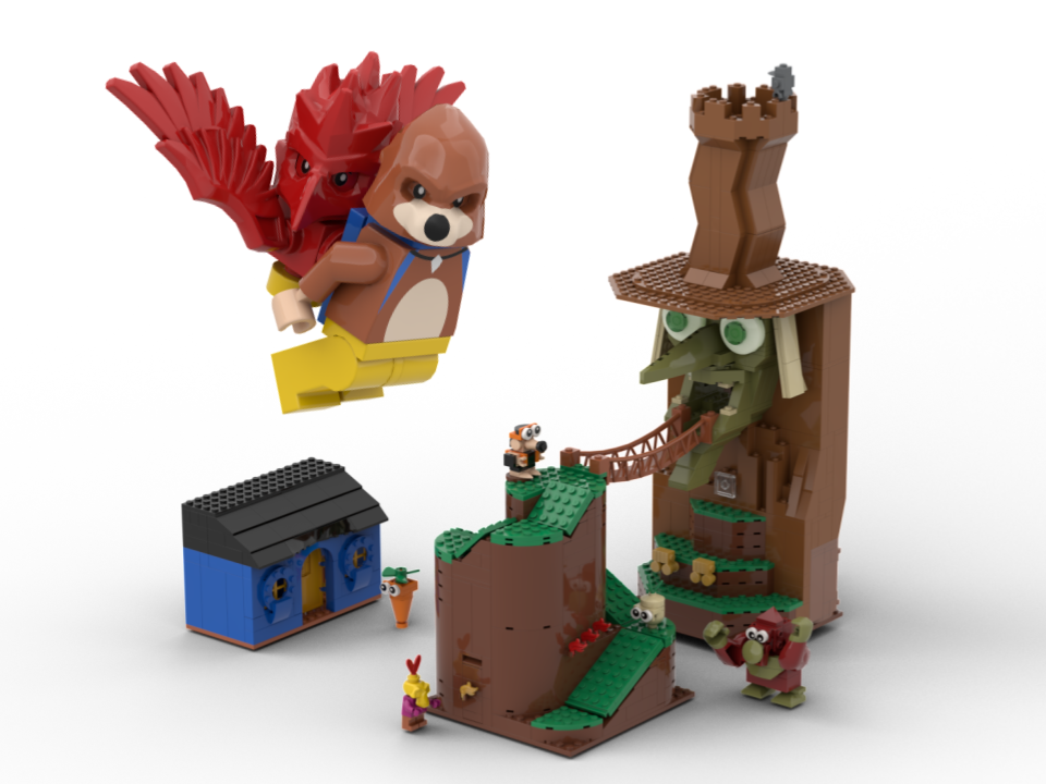 LEGO IDEAS - Banjo-Kazooie: Spiral Mountain