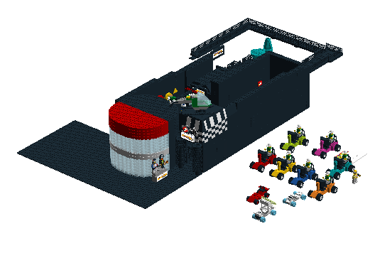 LEGO IDEAS - Legoland Rocket Racers