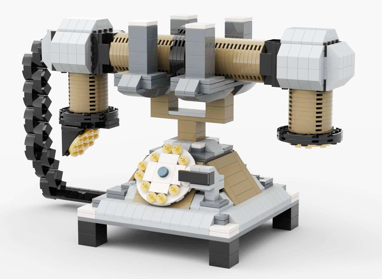 LEGO IDEAS - Old Fashioned Rotary Phone
