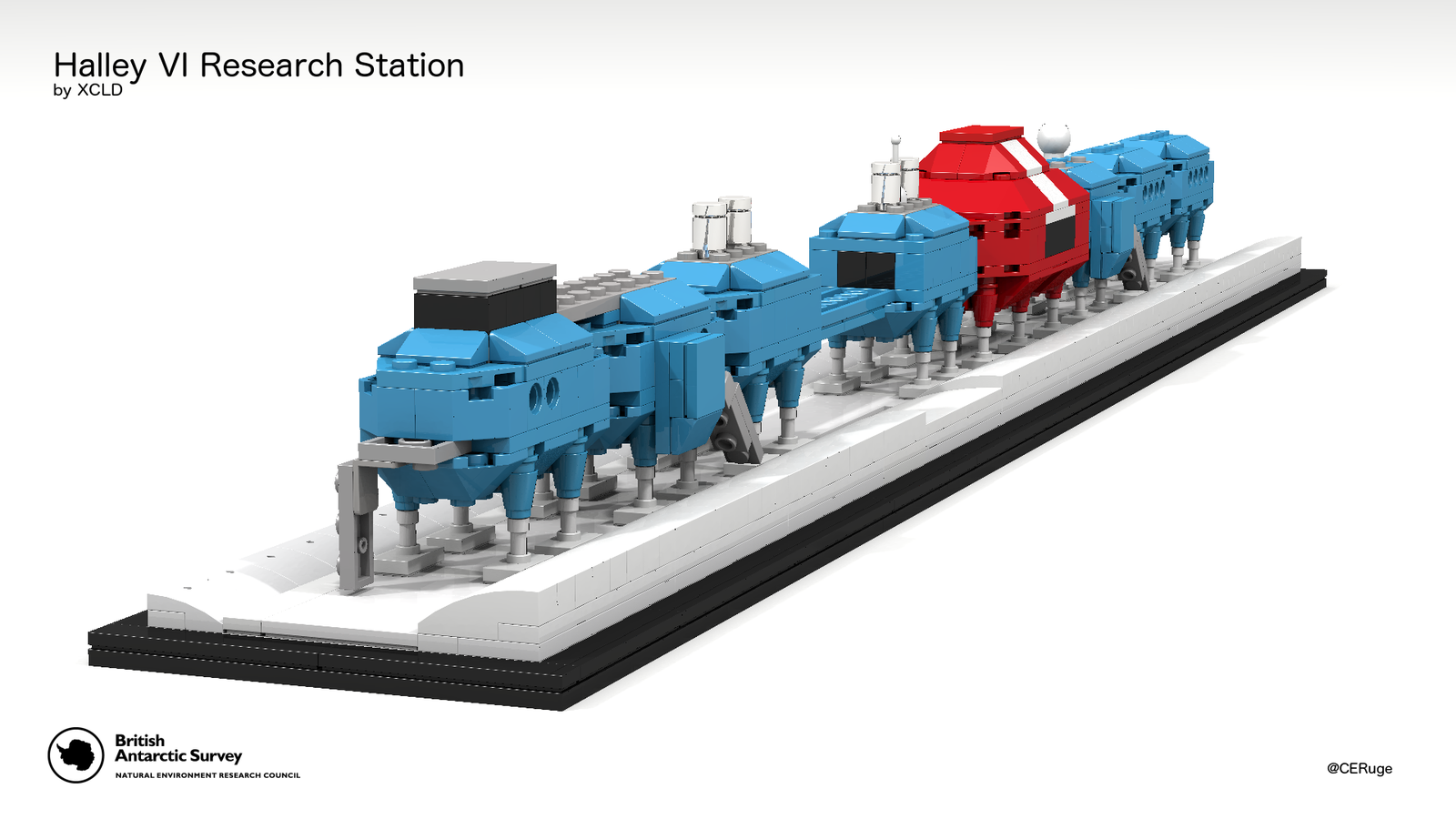 LEGO IDEAS - Halley VI Research Station