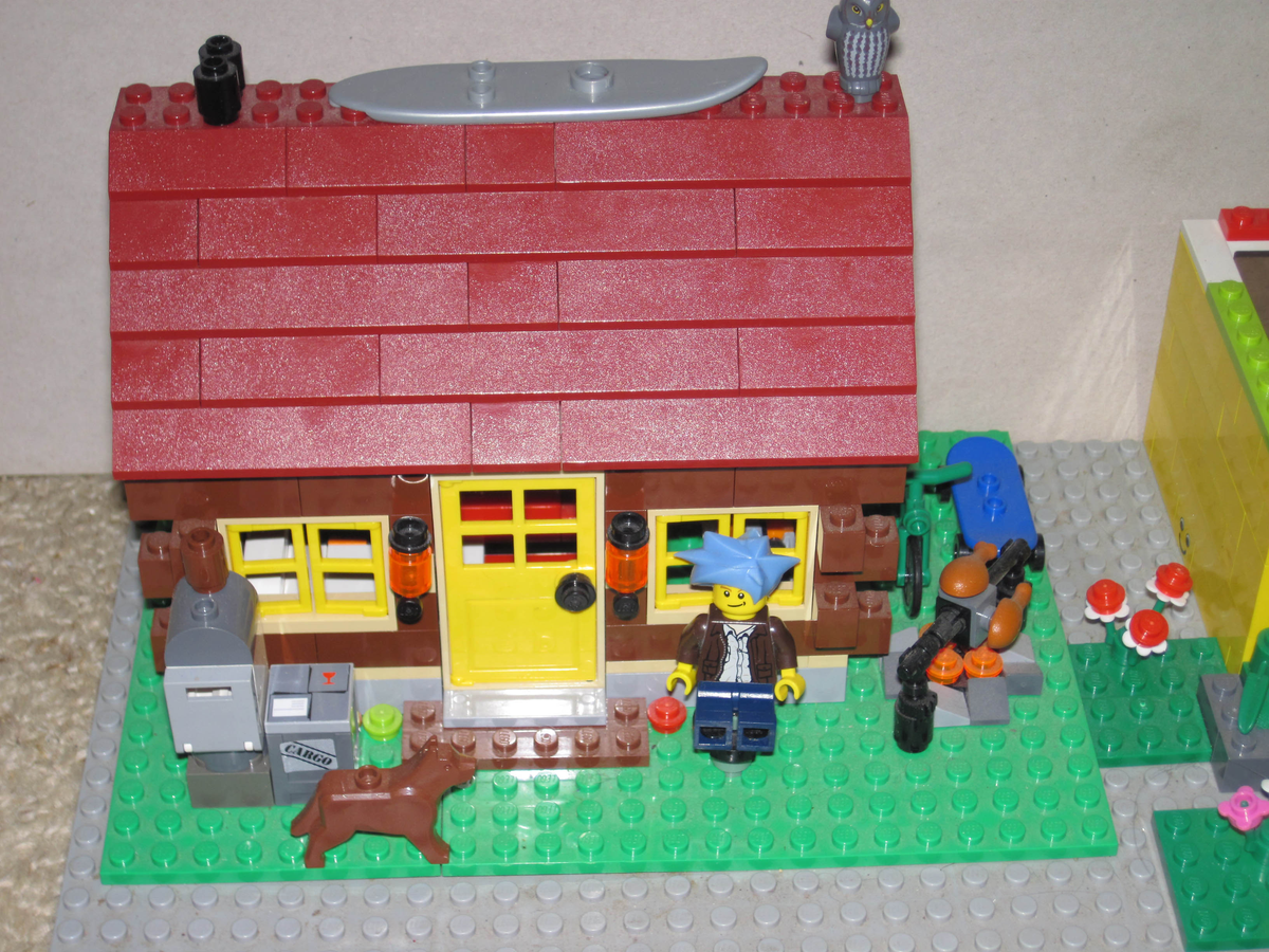 LEGO IDEAS - Part 2 - Lego Street Series - Log House