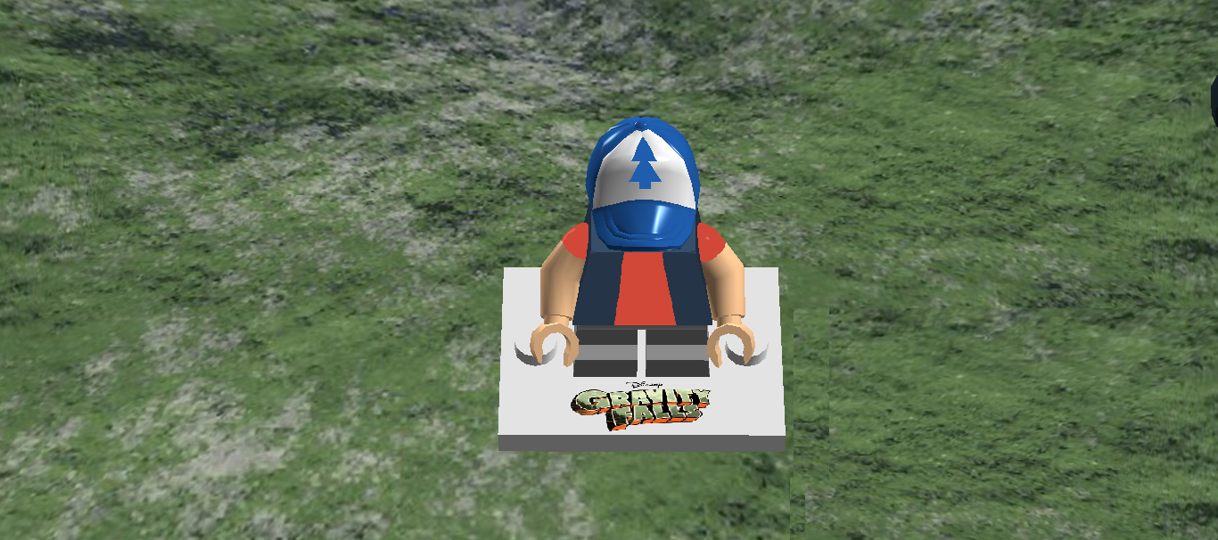 LEGO IDEAS - Gravity Falls: Dipper with Golf Cart