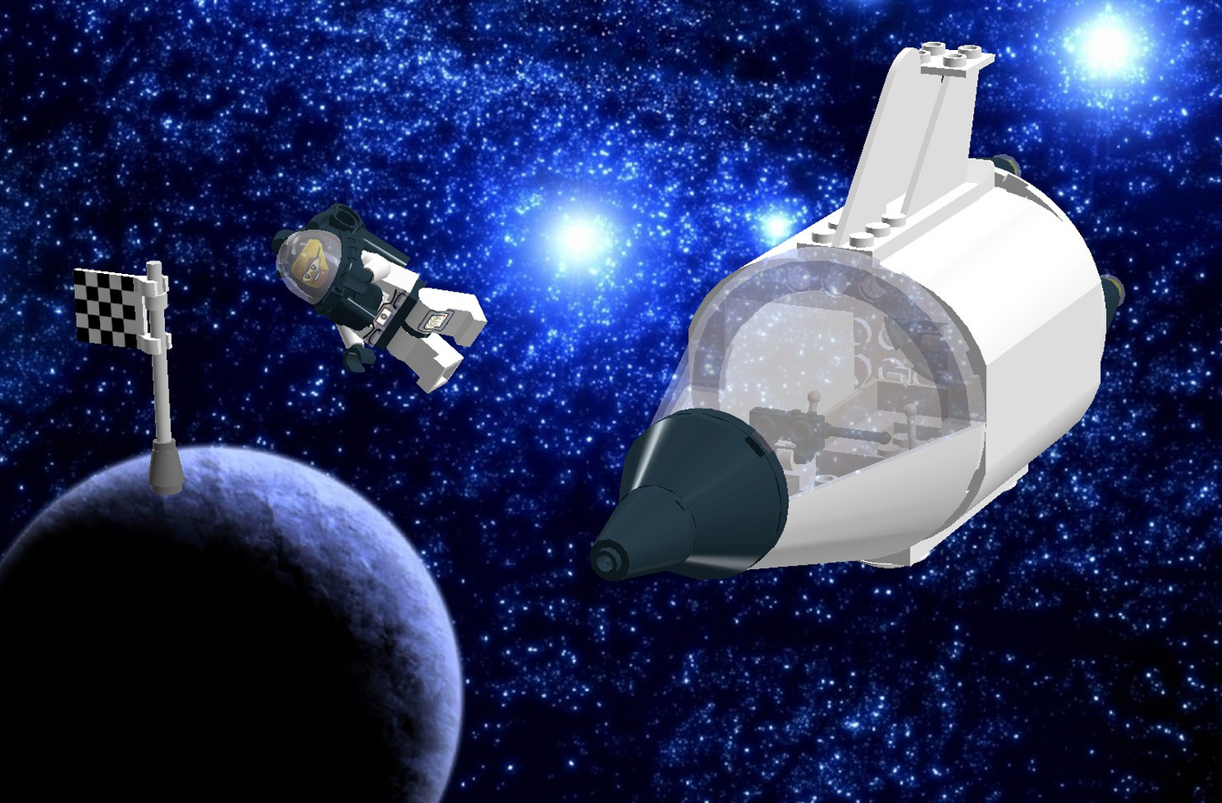 LEGO IDEAS - The Space Capsule