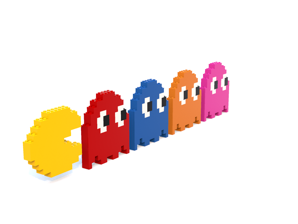 LEGO IDEAS - Pac Man Figures