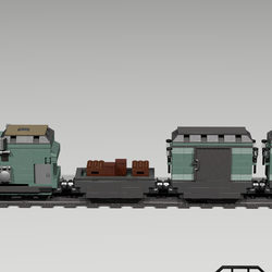 LEGO IDEAS - Armored Transport Train