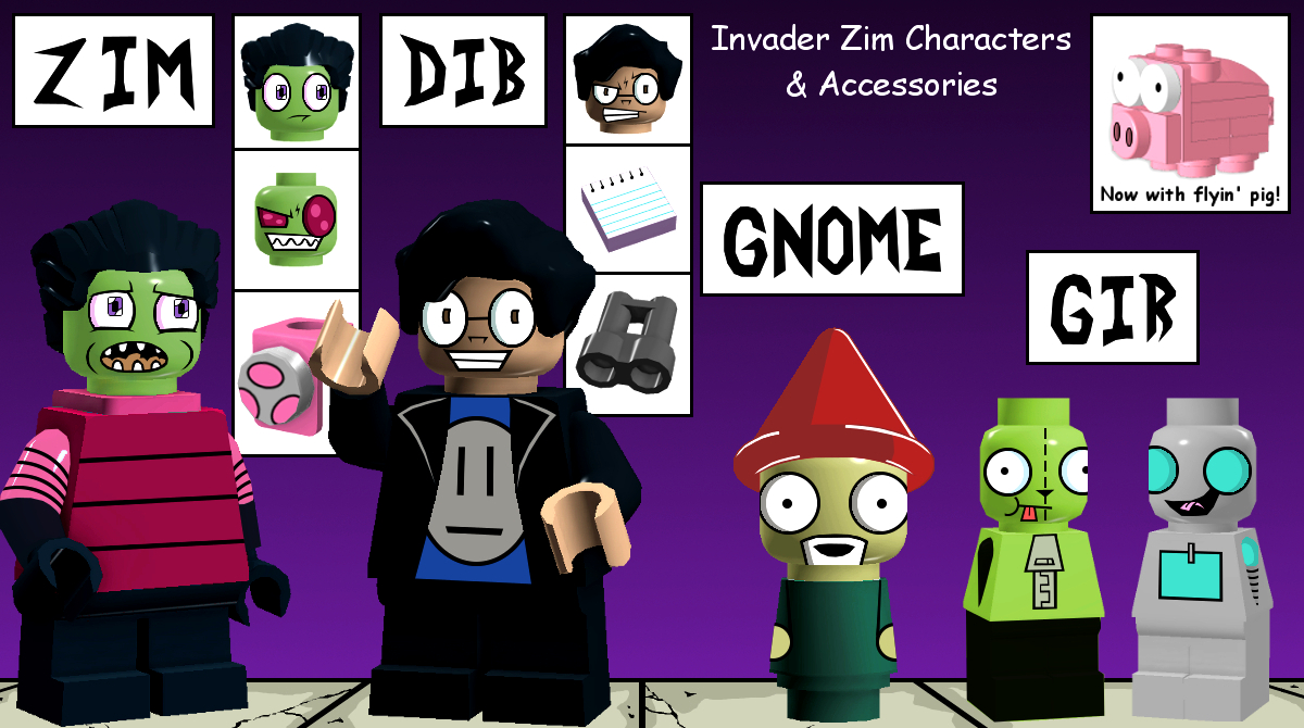 LEGO IDEAS - Invader Zim House & Voot