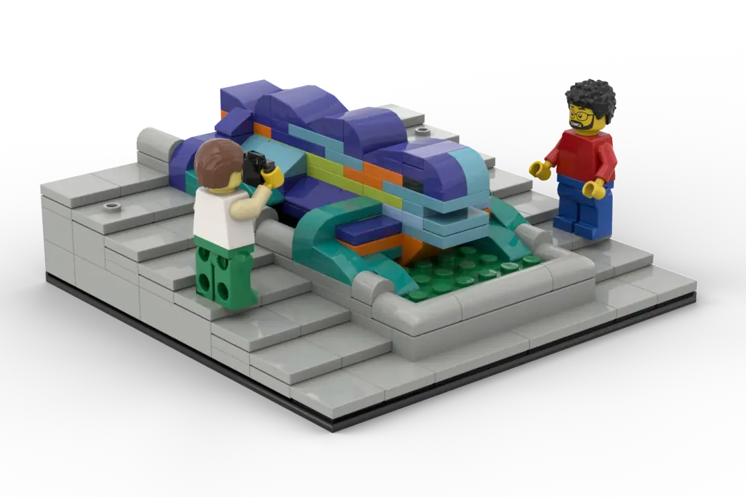 LEGO IDEAS - Dragón Del Park Güell