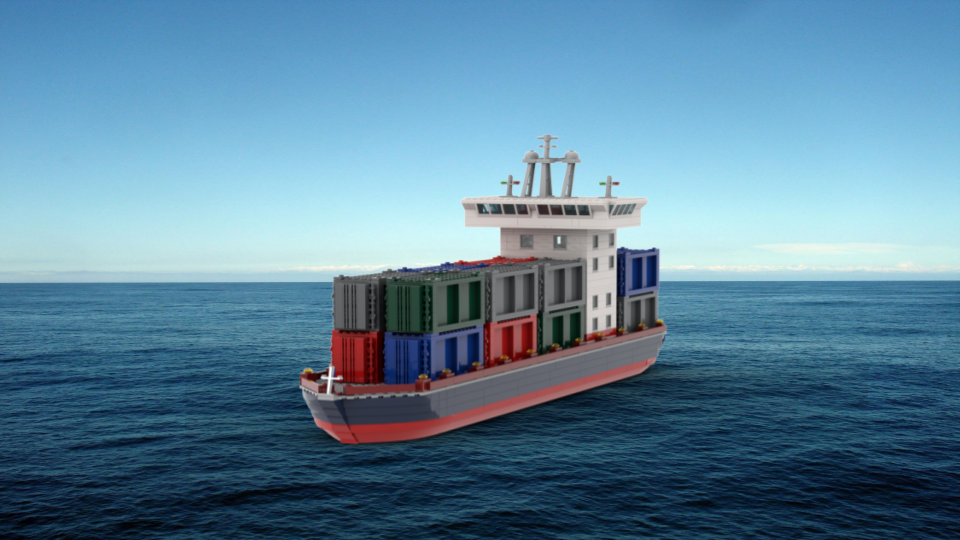 LEGO IDEAS - Cargo Ship