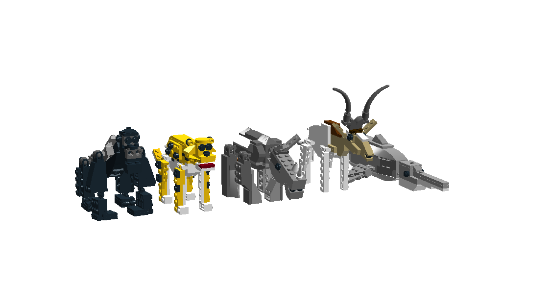 LEGO IDEAS - Endangered Mammals