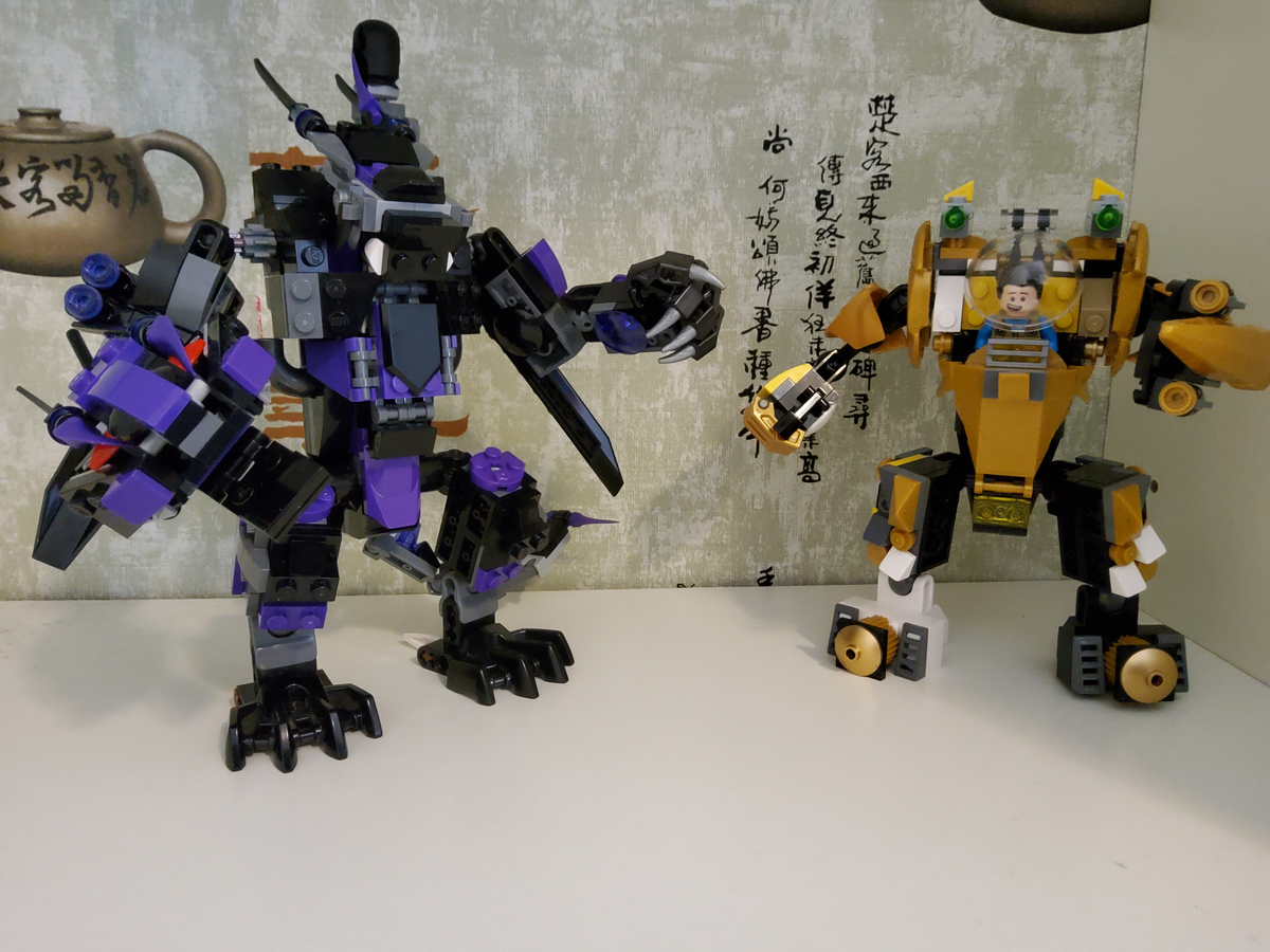 LEGO IDEAS - Brother Mech Battle