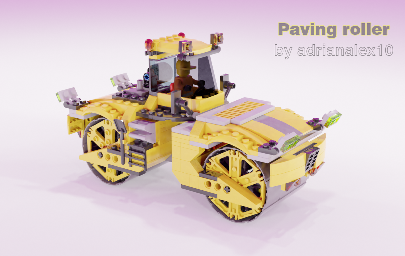 LEGO IDEAS - Paving Roller