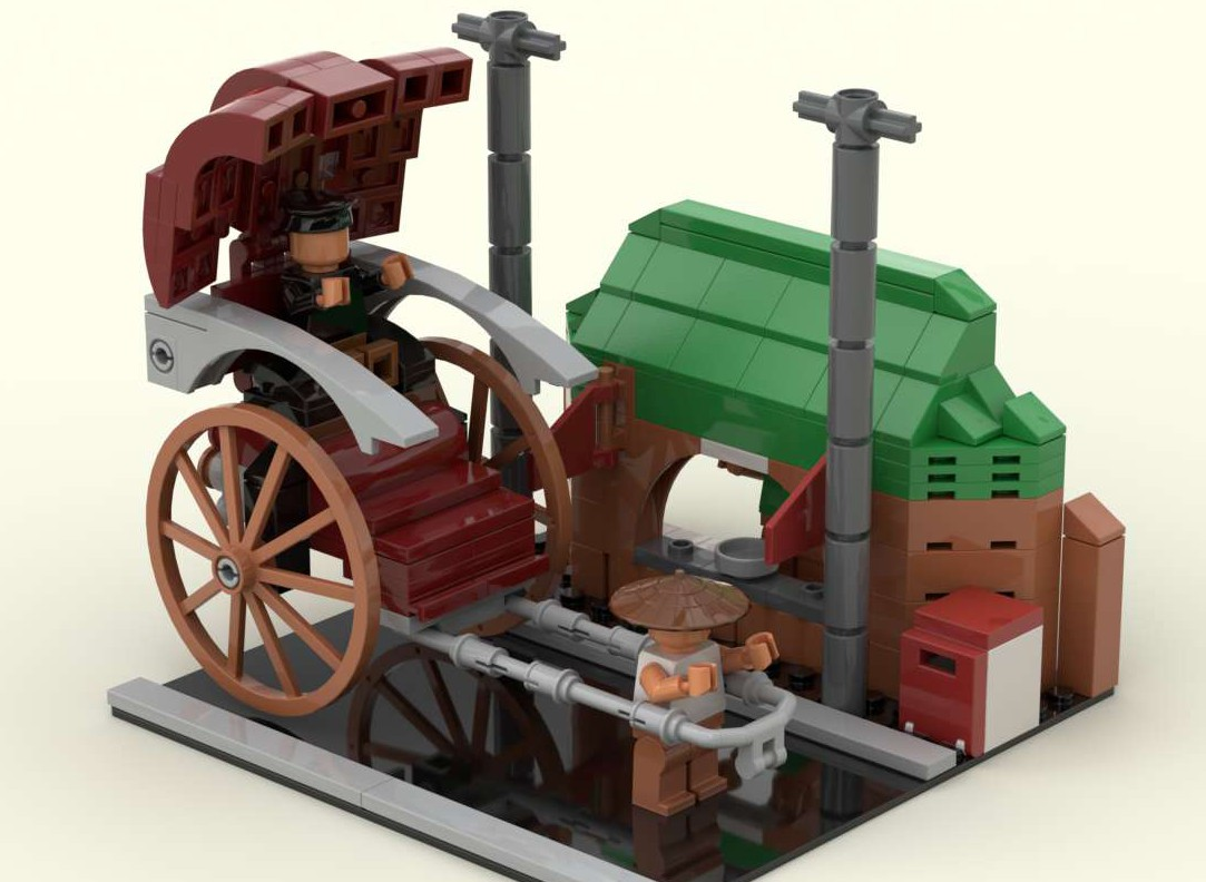 LEGO IDEAS - Rickshaw