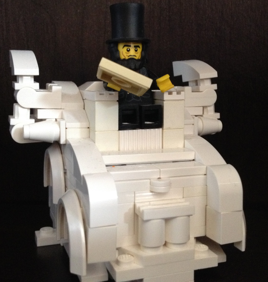LEGO IDEAS - Lincoln Memorial Spaceship