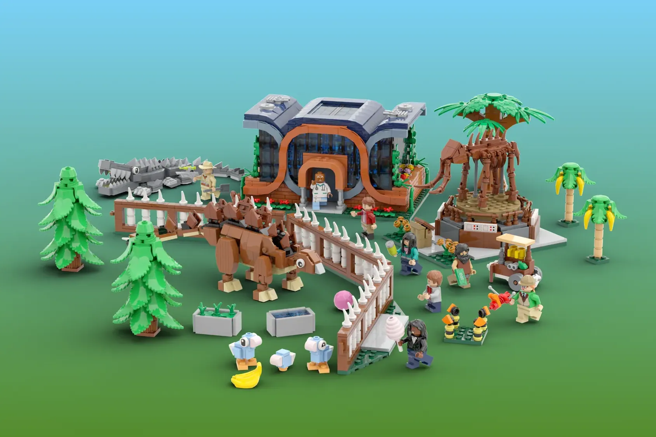 LEGO IDEAS - Zoo Tycoon 2: Extinct Research Lab