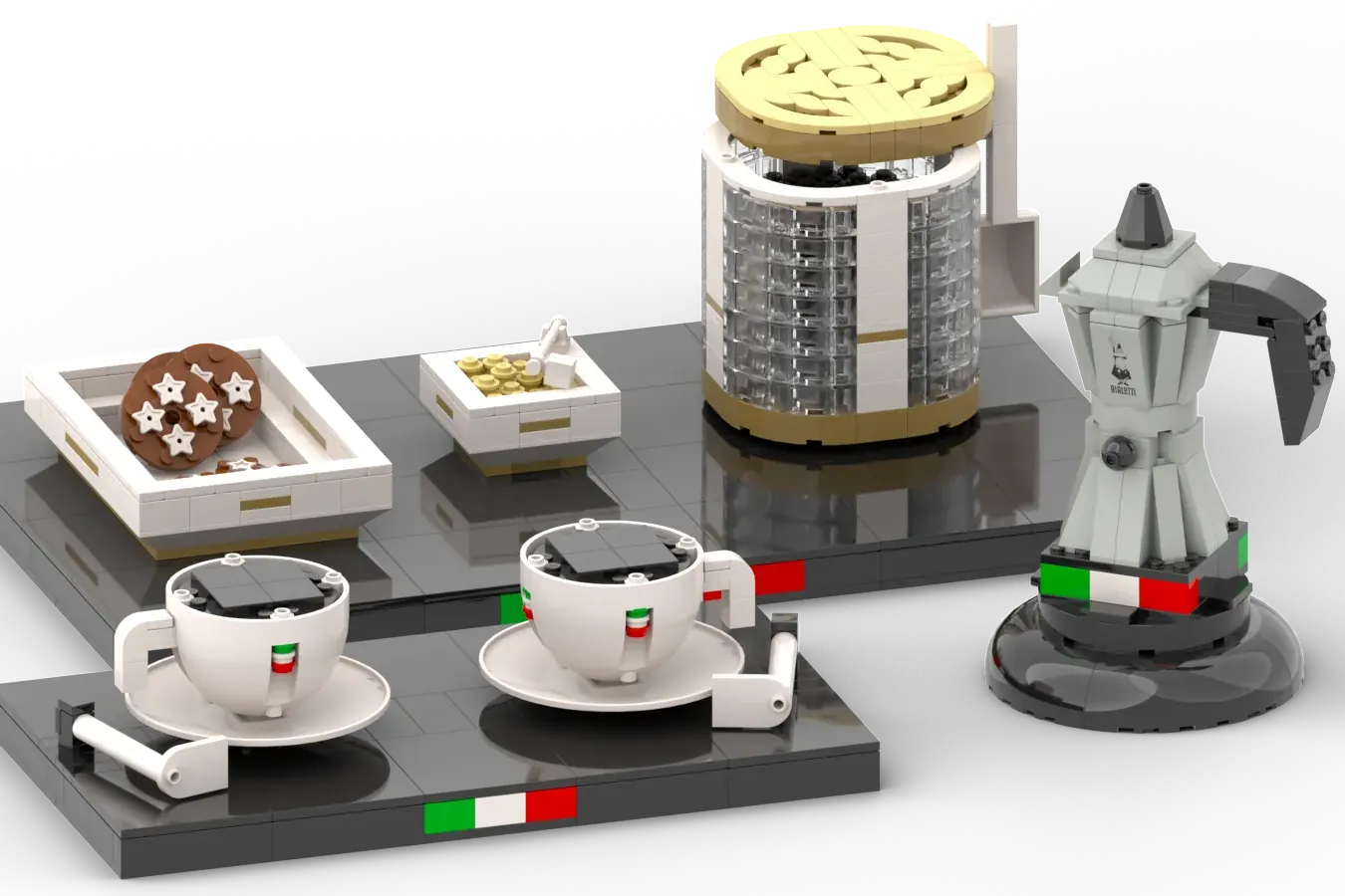 LEGO IDEAS - Moka Bialetti Italian Iconic Coffee