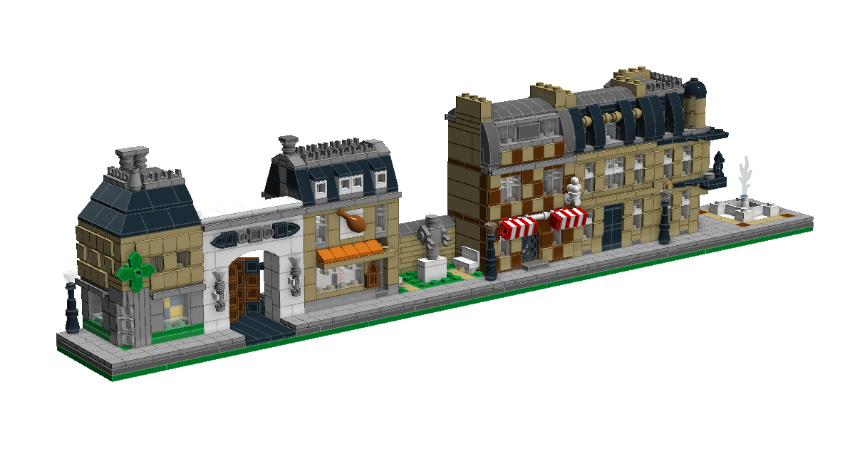 LEGO IDEAS - Mini Modulars « Haussmann