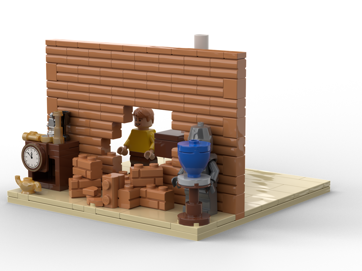 LEGO IDEAS - The Adventures Of Tintin : mini-scene The Secrete Of The ...