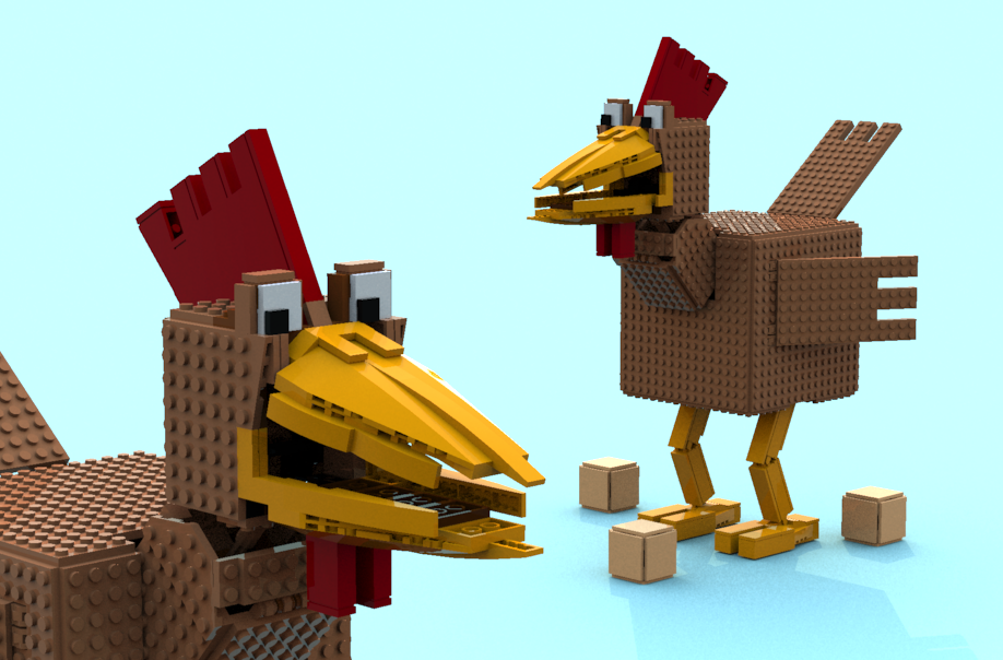 LEGO IDEAS - Squarnimalz Hen