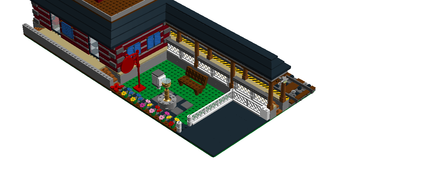 LEGO IDEAS - Railroad/Railway Station