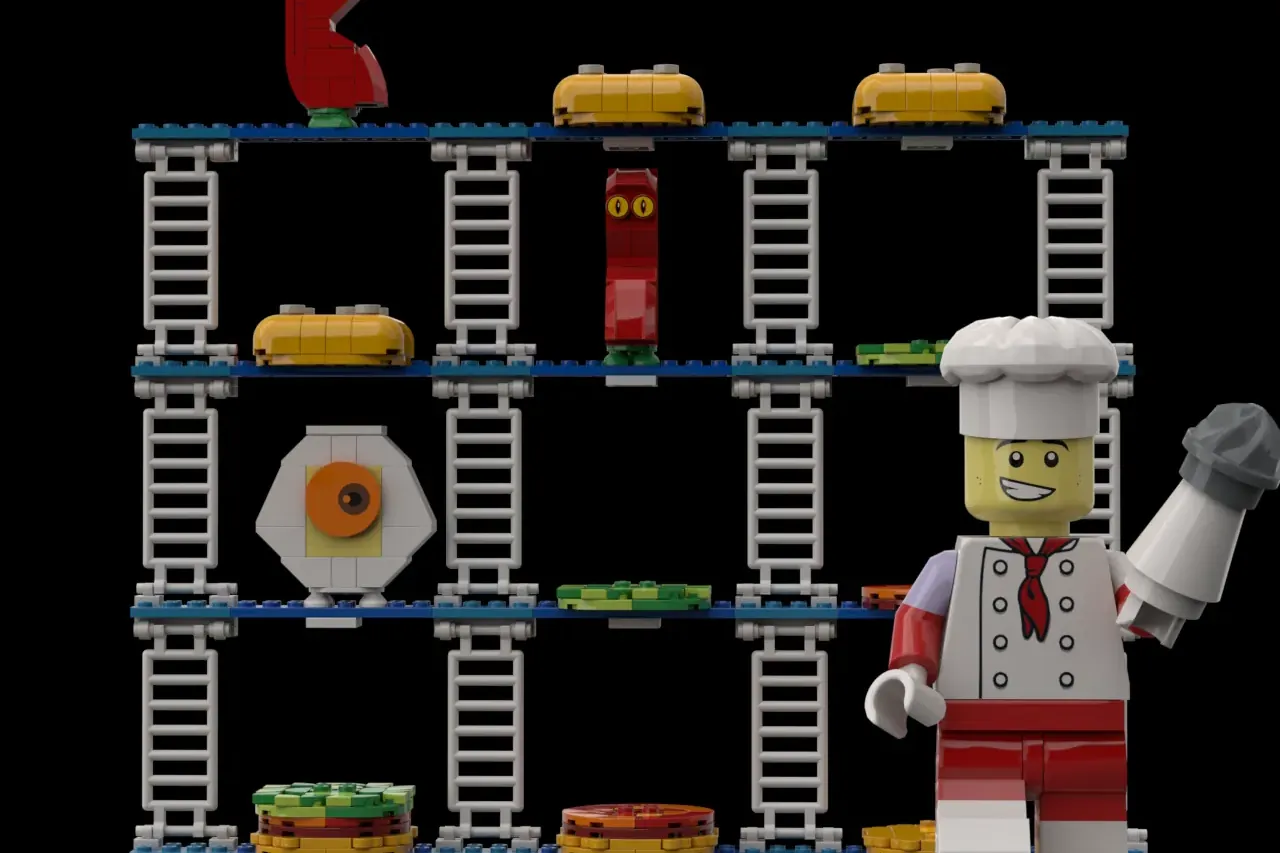 LEGO IDEAS - BurgerTime